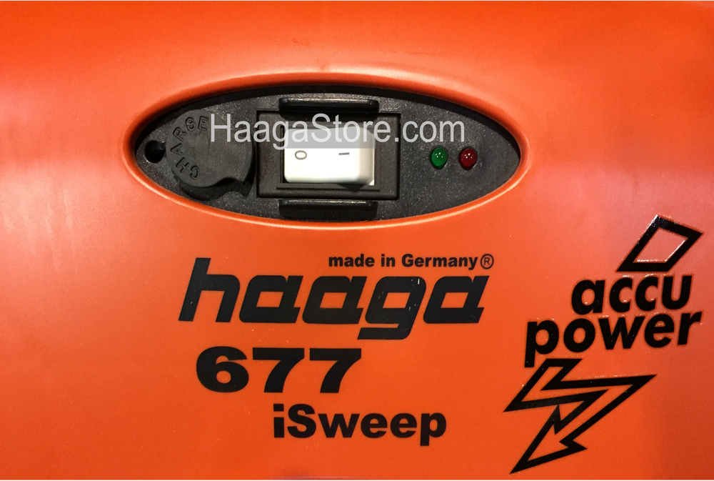 HAAGA 677 Sweeper | 31 inch Battery Powered Sweeper – HaagaStore.com