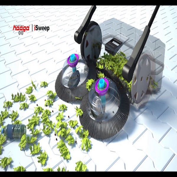 HAAGA 677 Sweeper | 31 inch Battery Powered Sweeper – HaagaStore.com